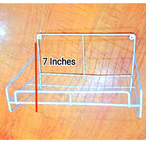 Iron Wall Mounted Single Story Shelf - Assany.pk